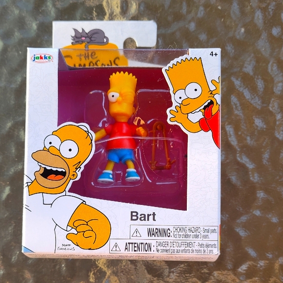 Jakks | Toys | Bart With Slingshot Action Figure The Simpsons | Poshmark